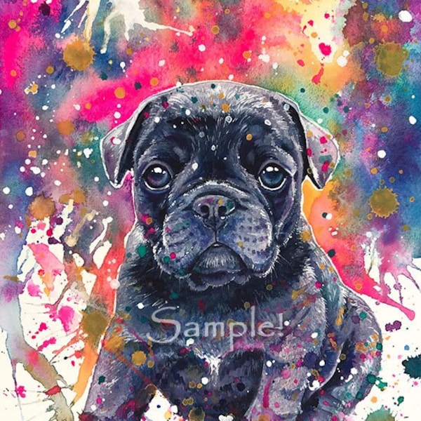 Abstract Pet Portrait - Etsy