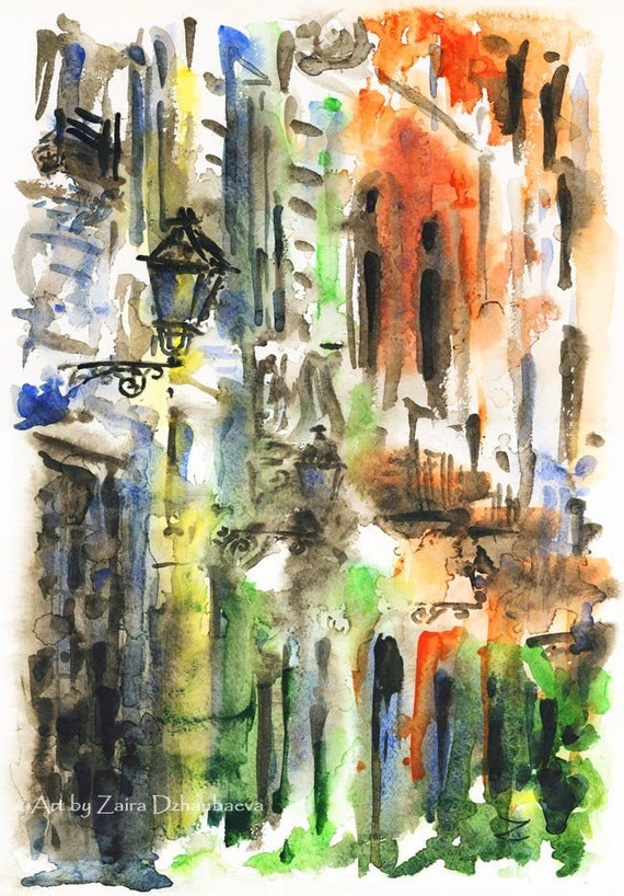 Old Houses of San Juan Wall Art Print Puerto Rico Colorful - Etsy