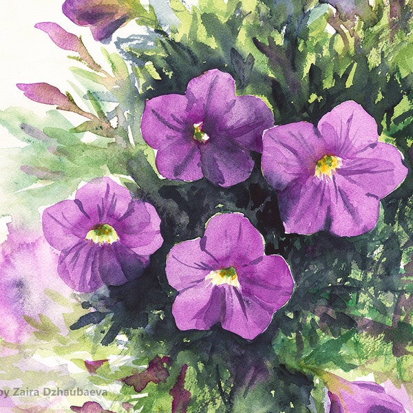 Petunia Flower - Etsy
