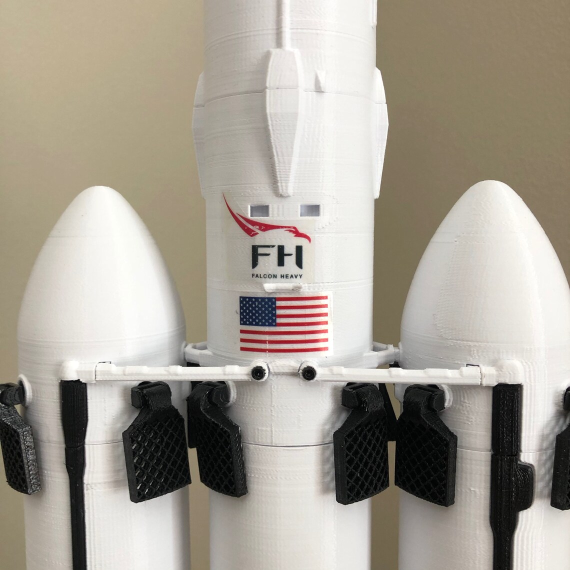 2 Models Set SpaceX Falcon 9 and Falcon Heavy 1:72 Scale | Etsy
