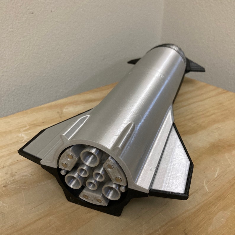 Spacex Starship Model 1:144 Scale - Etsy