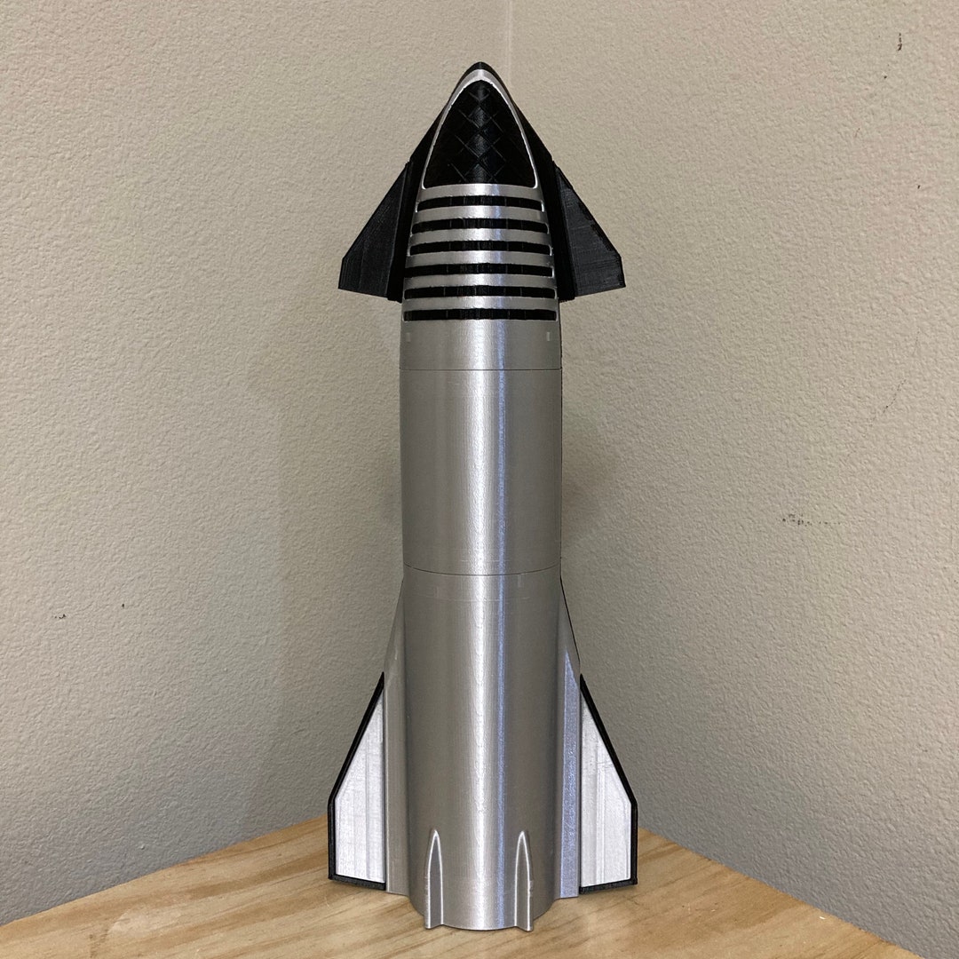 Spacex Starship Model 1:144 Scale - Etsy