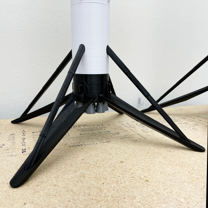 Large 5ft Spacex Falcon Heavy Model 1:48 Scale | Etsy