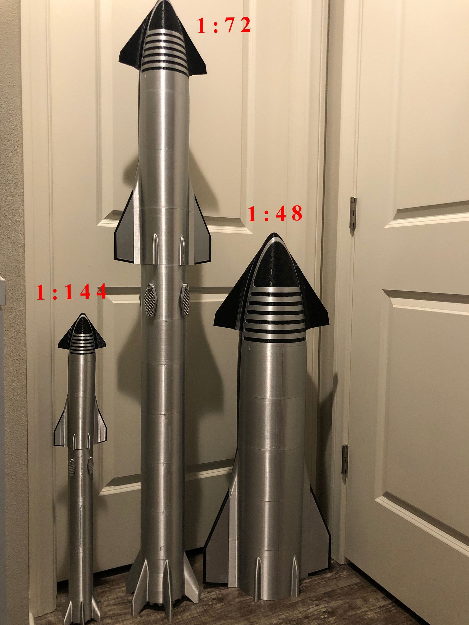 Spacex Starship Tanker and Super Heavy Model 1:144 Scale - Etsy