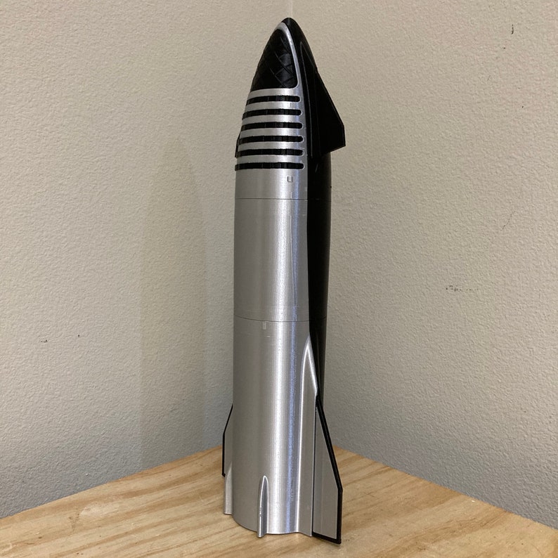 Spacex Starship Model 1:144 Scale - Etsy