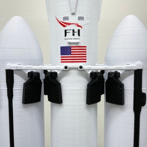 Large 5ft Spacex Falcon Heavy Model 1:48 Scale | Etsy