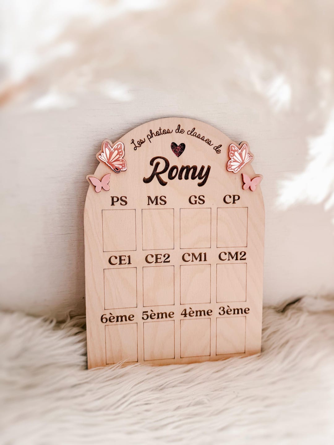 Personalized Class Photo Sign, Kindergarten to Middle School, 3.5x4.5cm ...