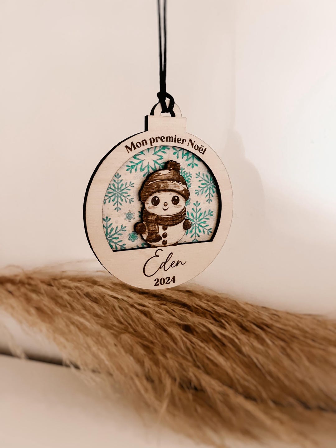 Personalized First Christmas Ball for Children - Etsy