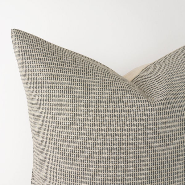Grey Texture Pillow - Etsy