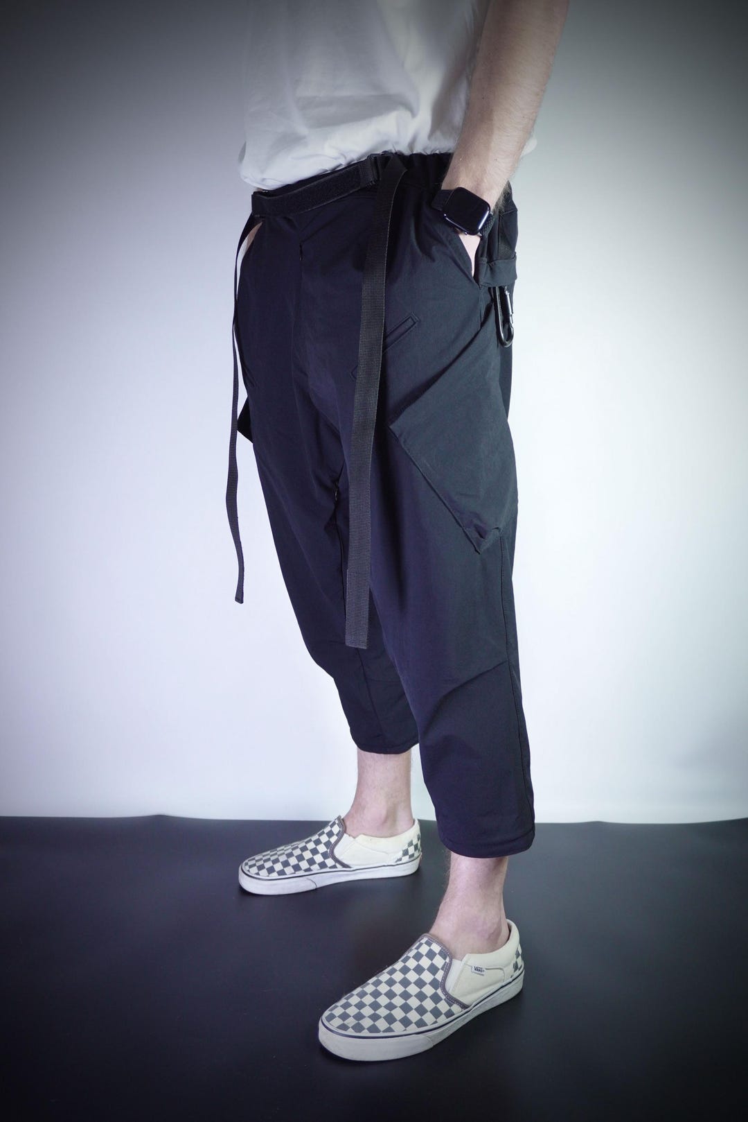 Cargo Pants Men Waterproof Tactical Streetwear Trousers Urban Utility ...