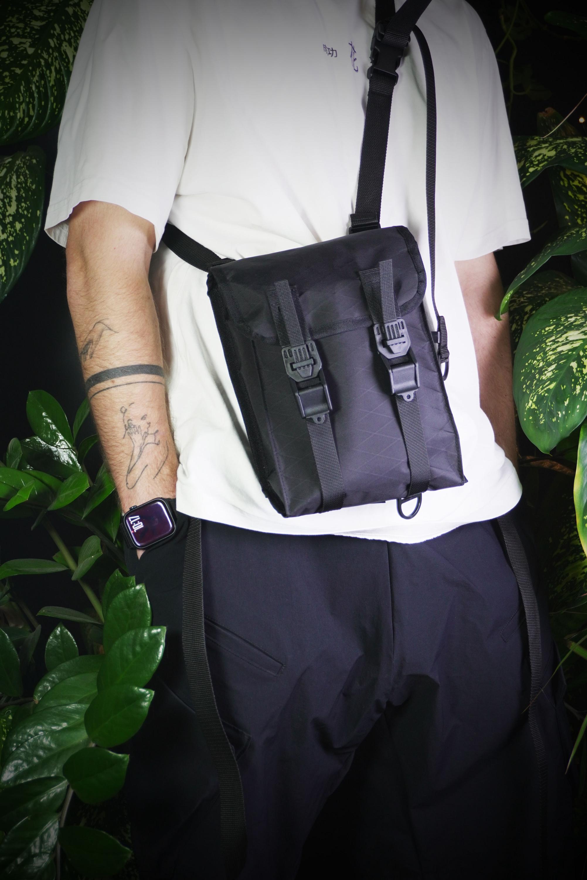 Techwear Bag X-pac Bag Water-resistant Bag Urban Bag Compact Bag A5 ...