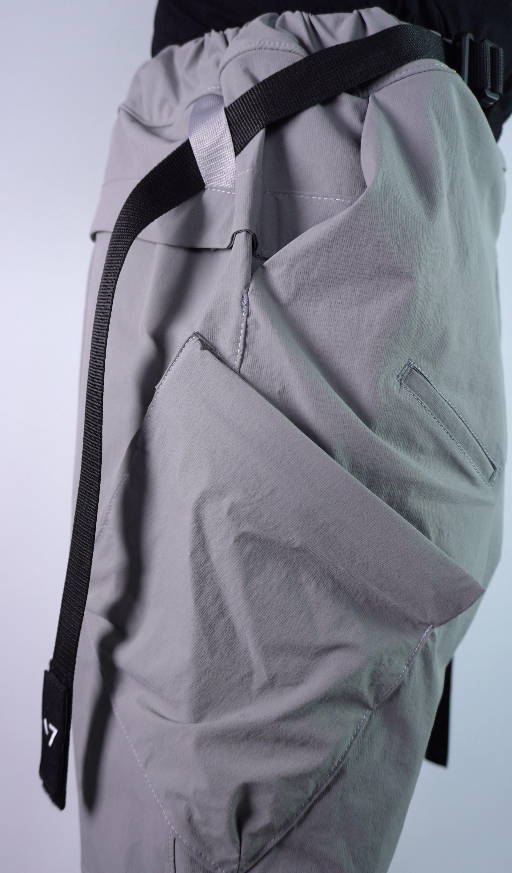 Shorts Unisex Techwear Shorts With Pockets Men’s Shorts Waterproof ...