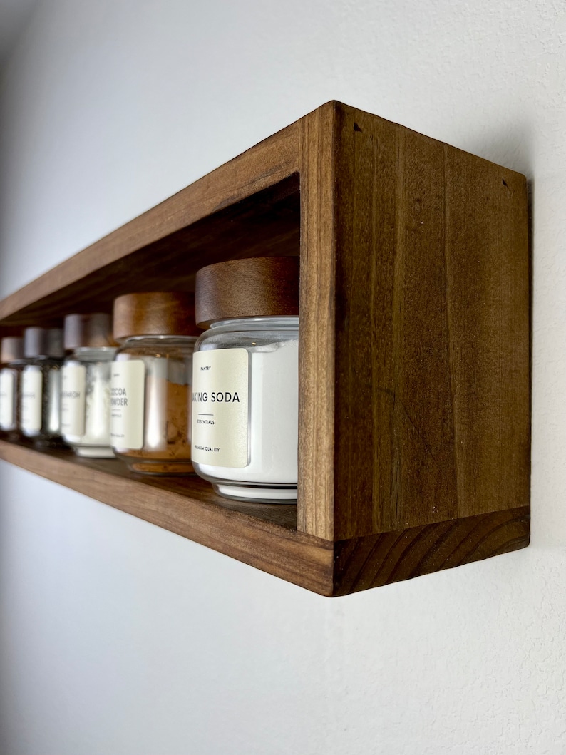 Floating Rectangle Shelf Bathroom Shelf Quality Wood Shelf - Etsy