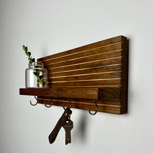 Entryway Organizer | Key Holder | Quality Wood Shelf | Sunglasses ...