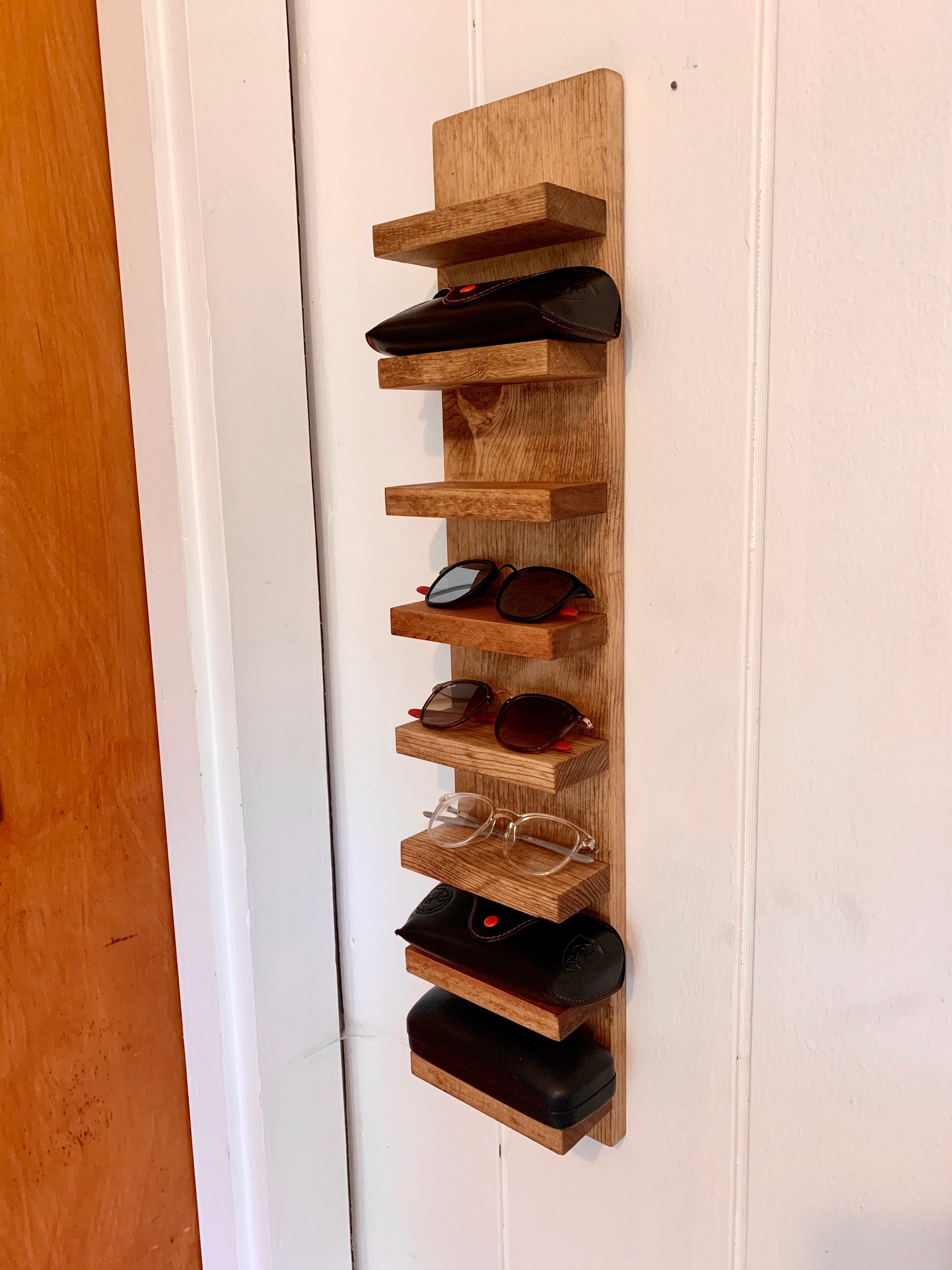 Sunglasses Shelf Extra Large Eyeglass Rack Organization Etsy