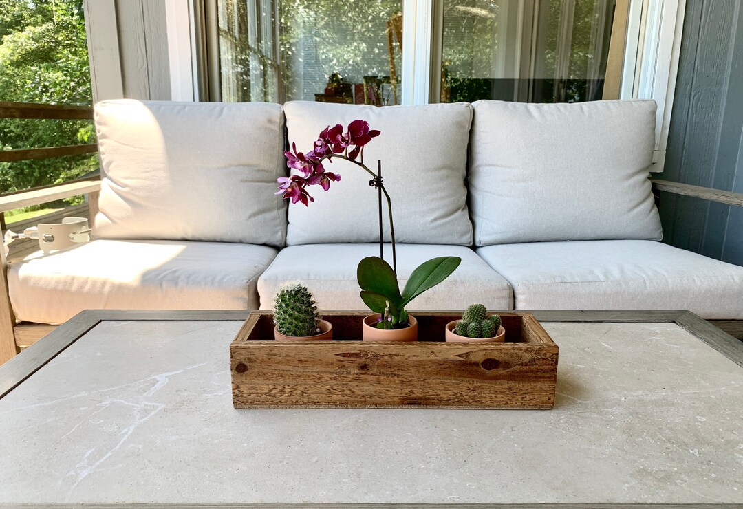 Handmade Planter Box, Reclaimed Cedar Succulent Planter, Flower Box ...