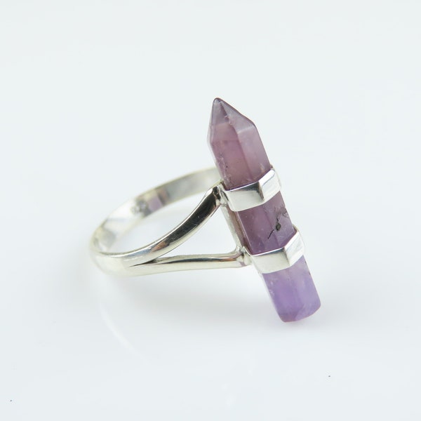 Crystal Point Ring - Etsy