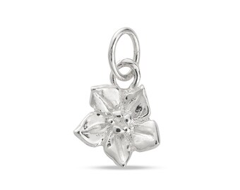 Forget Me Not Charm - Etsy