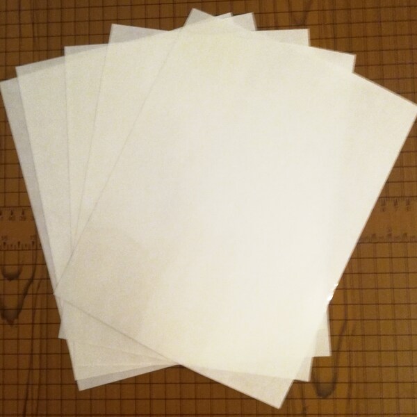Clear Paper - Etsy
