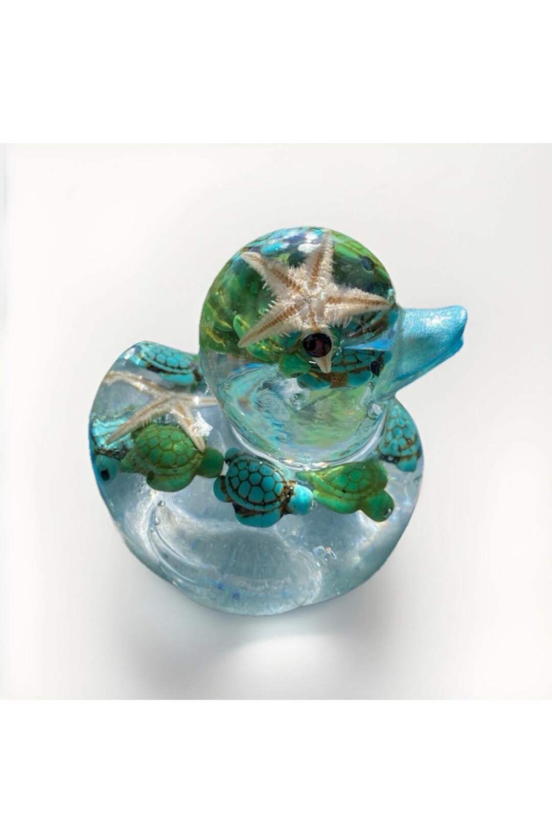 Turtle Duck, Sea Turtles, Turtle, Resin Duck, With Gift Box, Sea Turtle ...