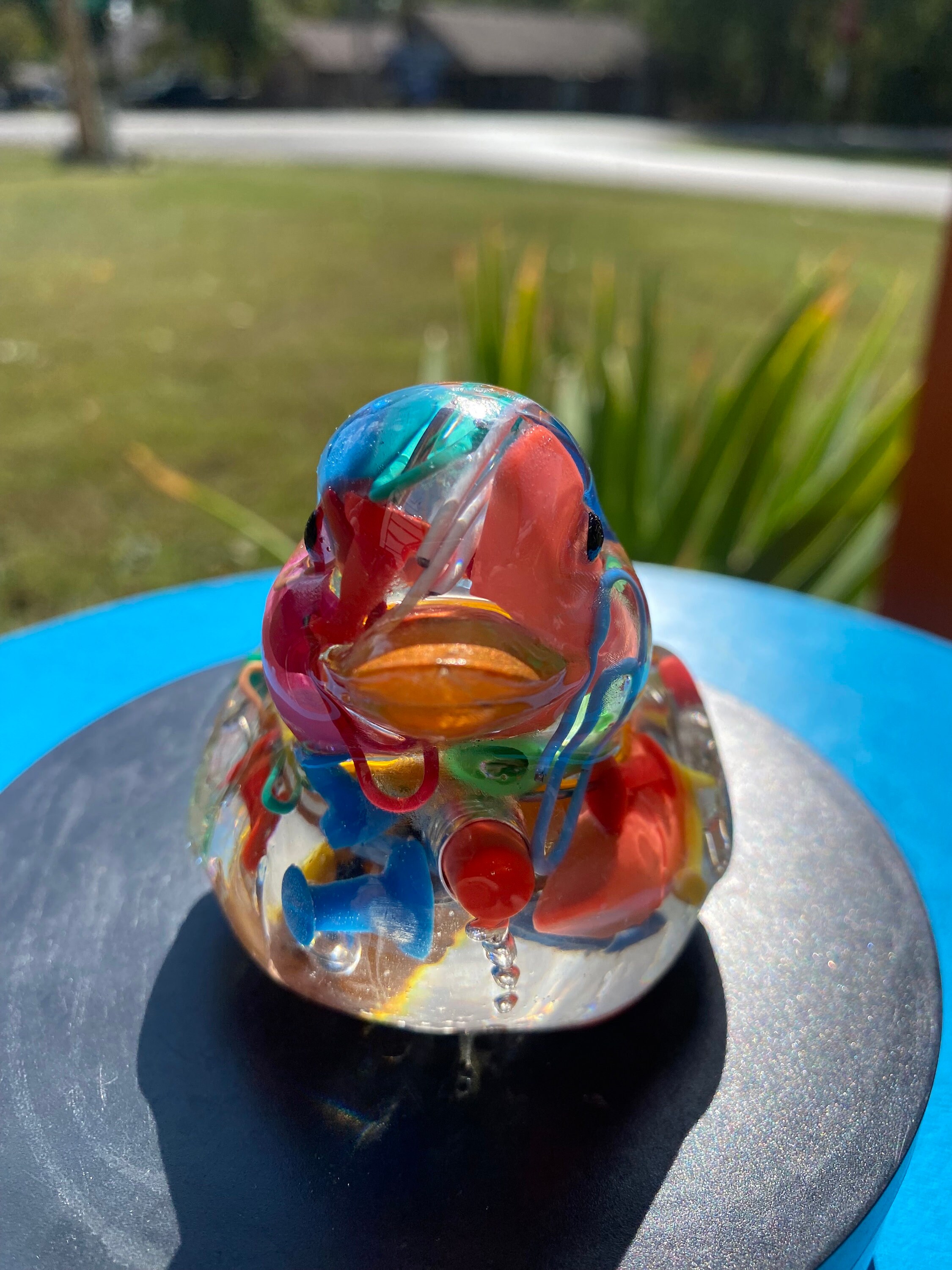 Teacher Duck, Office Duck, Secretary Duck, One of a Kind Resin Duck ...