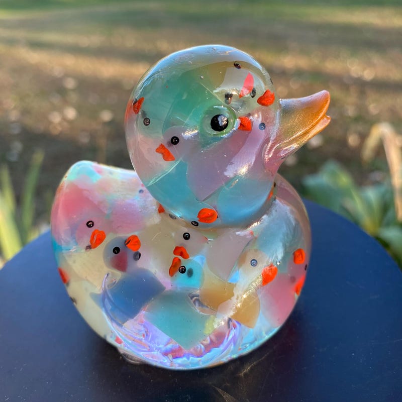 Glow in the Dark Mini Ducks - Etsy