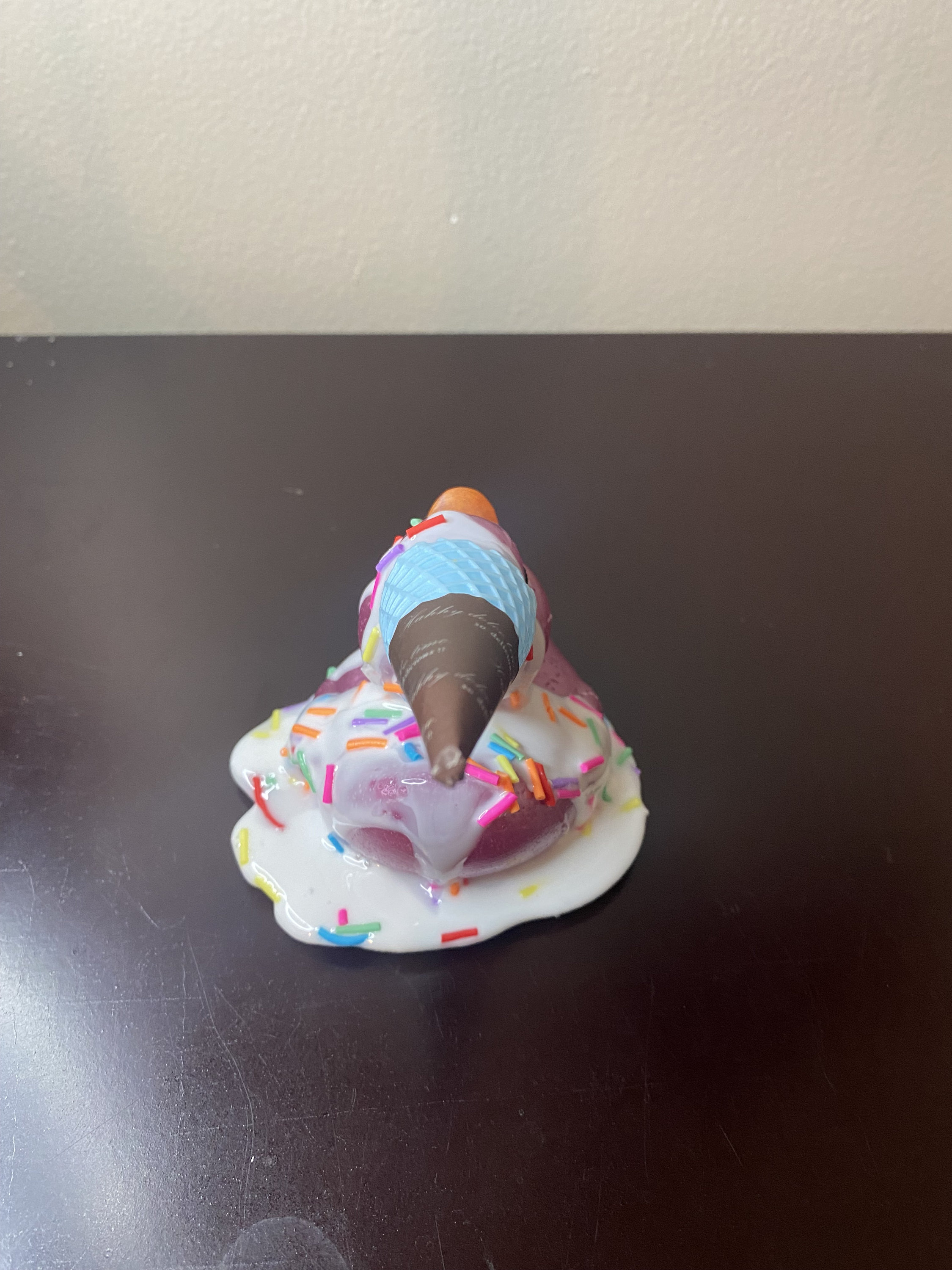 Duck Icecream Duck Resin Duck With Sprinkles and Ice Cream Cone Cute ...