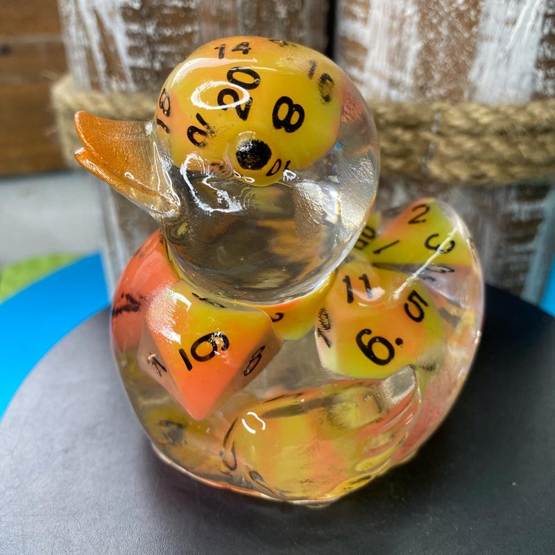 Duck Dnd Dice - Etsy