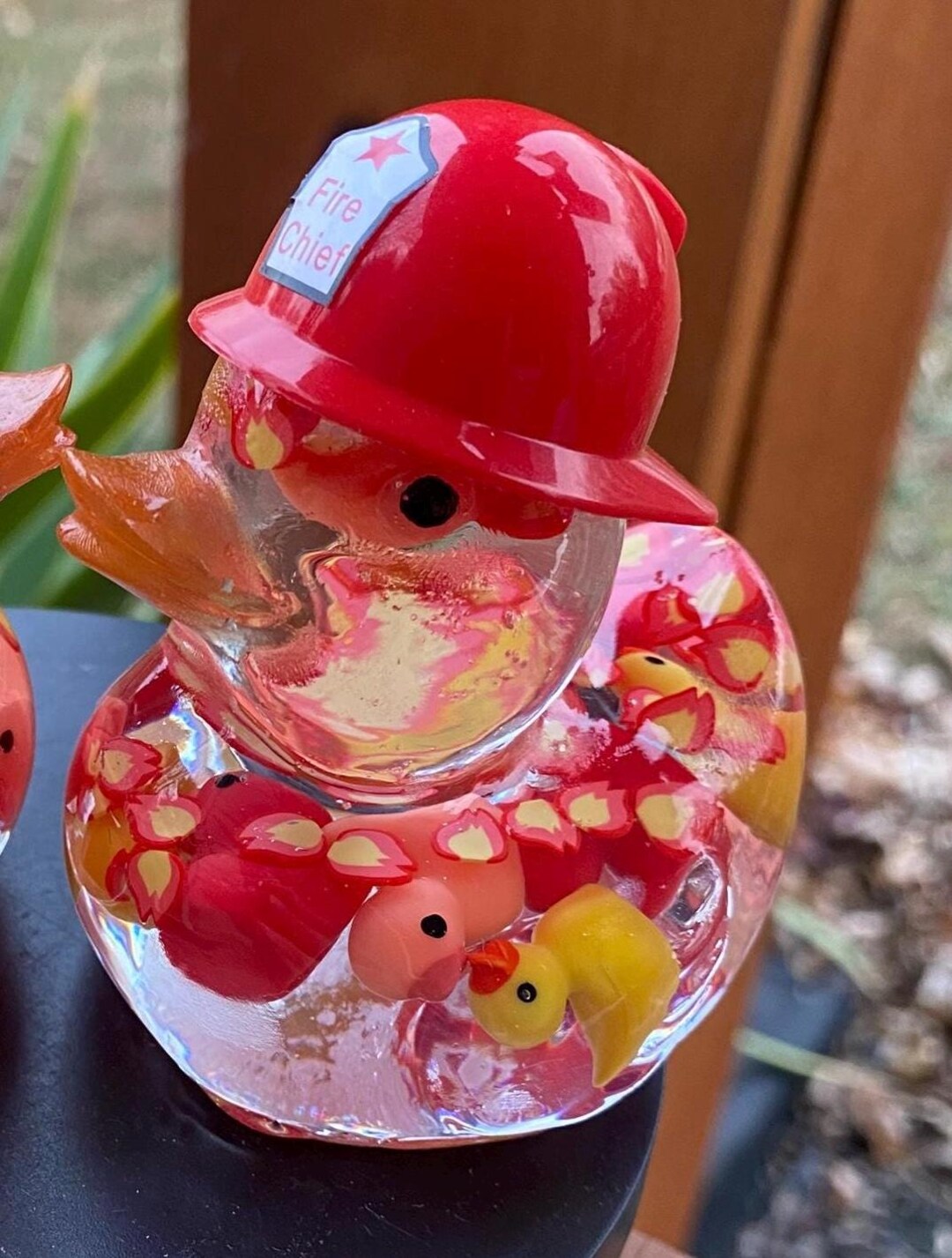 Fireman Duck, Fire Fighter Duck, Duck for Jeep, Duck Gift, Mini Fires ...