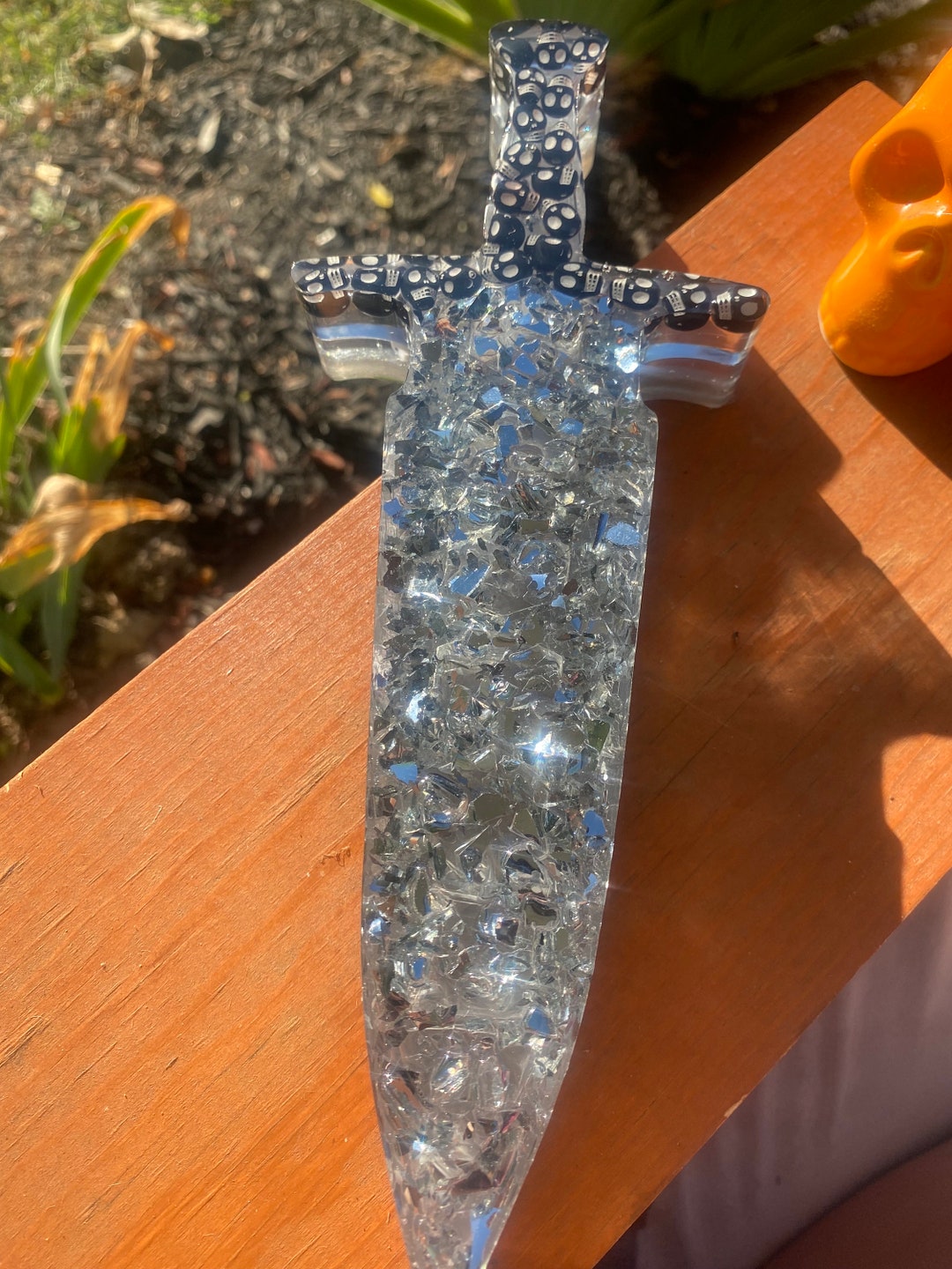 Dungeons and Dragons Dagger Dice Box, skulls of My Enimies Polyhedral ...