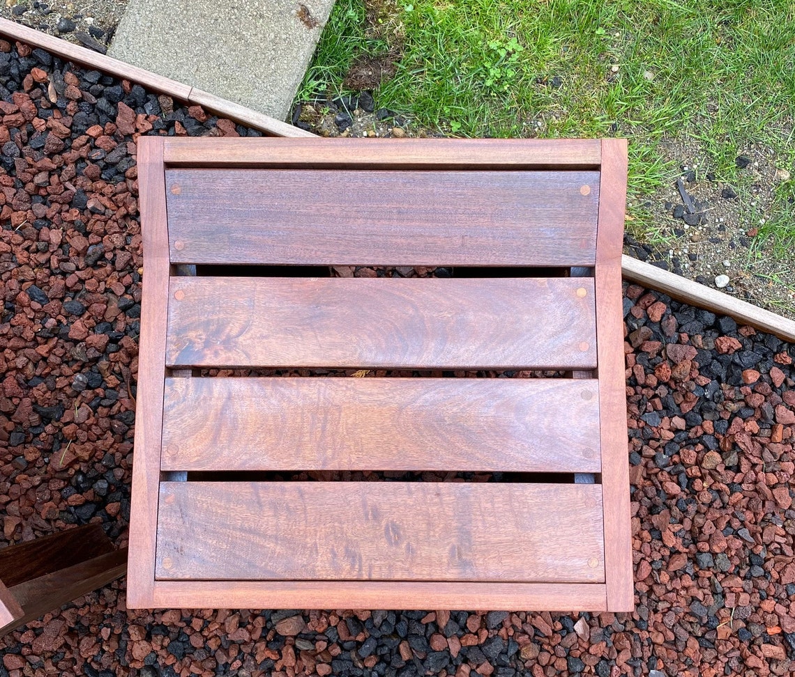 Custom Ipe Modern Outdoor Bench - Etsy