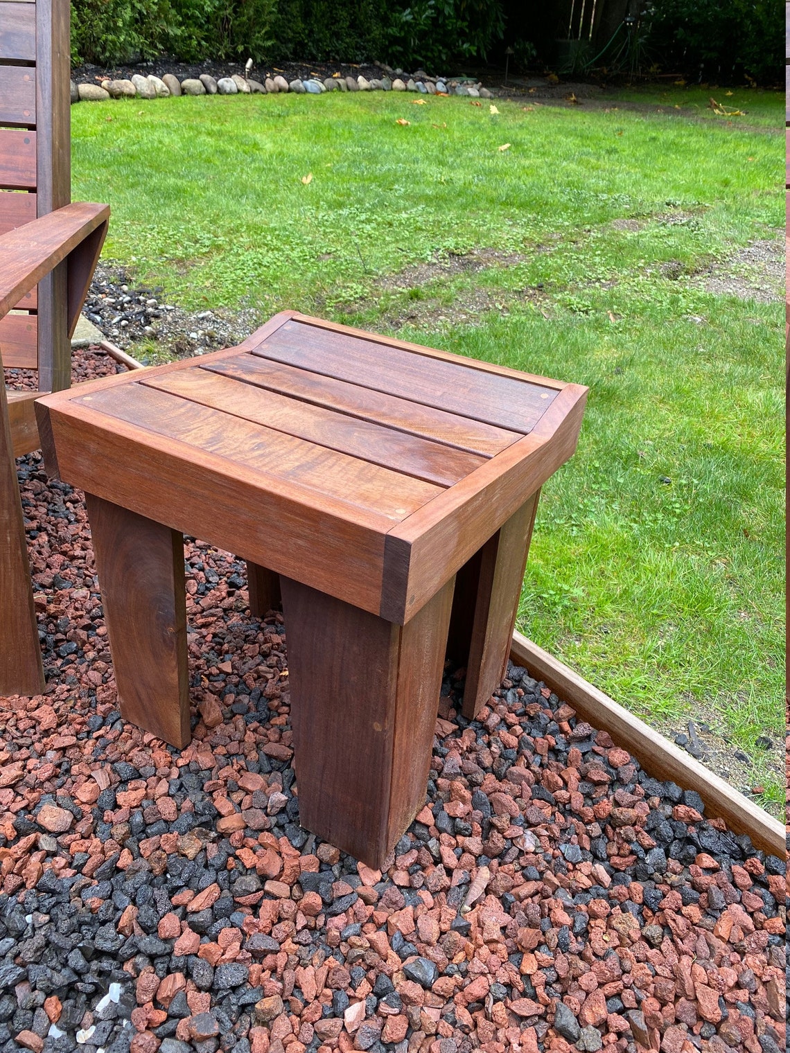 Custom Ipe Modern Outdoor Bench - Etsy