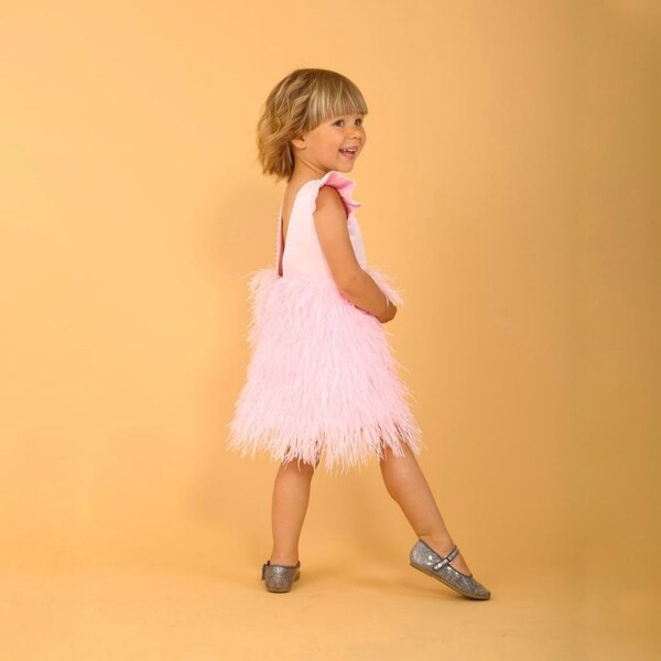 Feather Flower Girl - Etsy