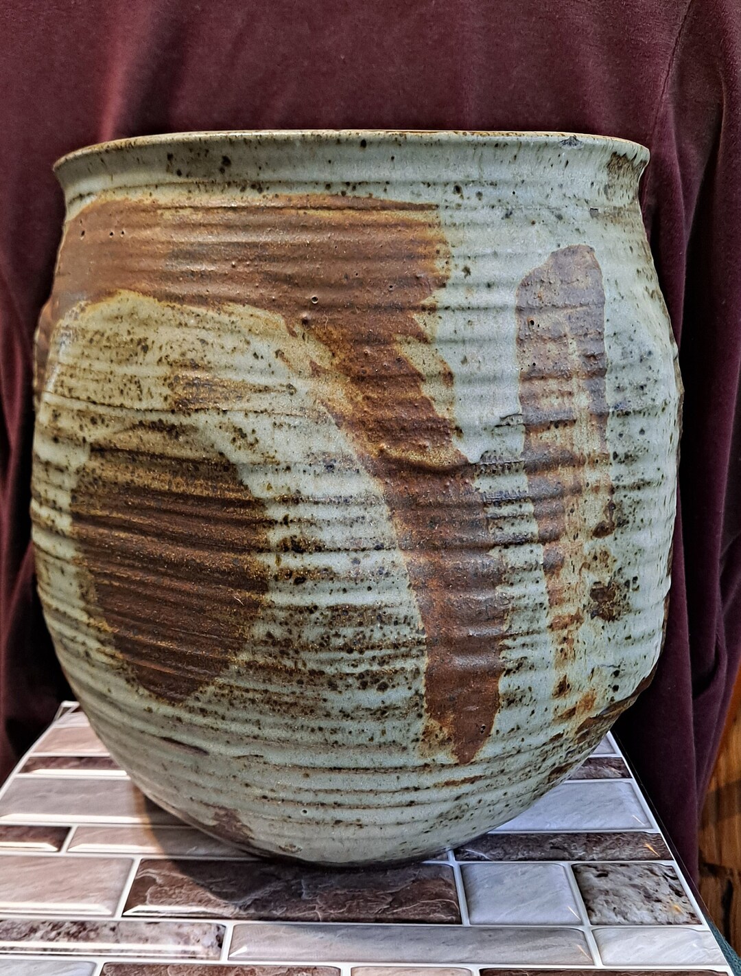 Frank Simons Pottery Vase - Etsy