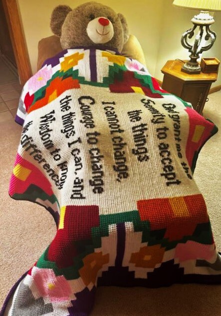 Serenity Prayer Blanket Pattern - Etsy