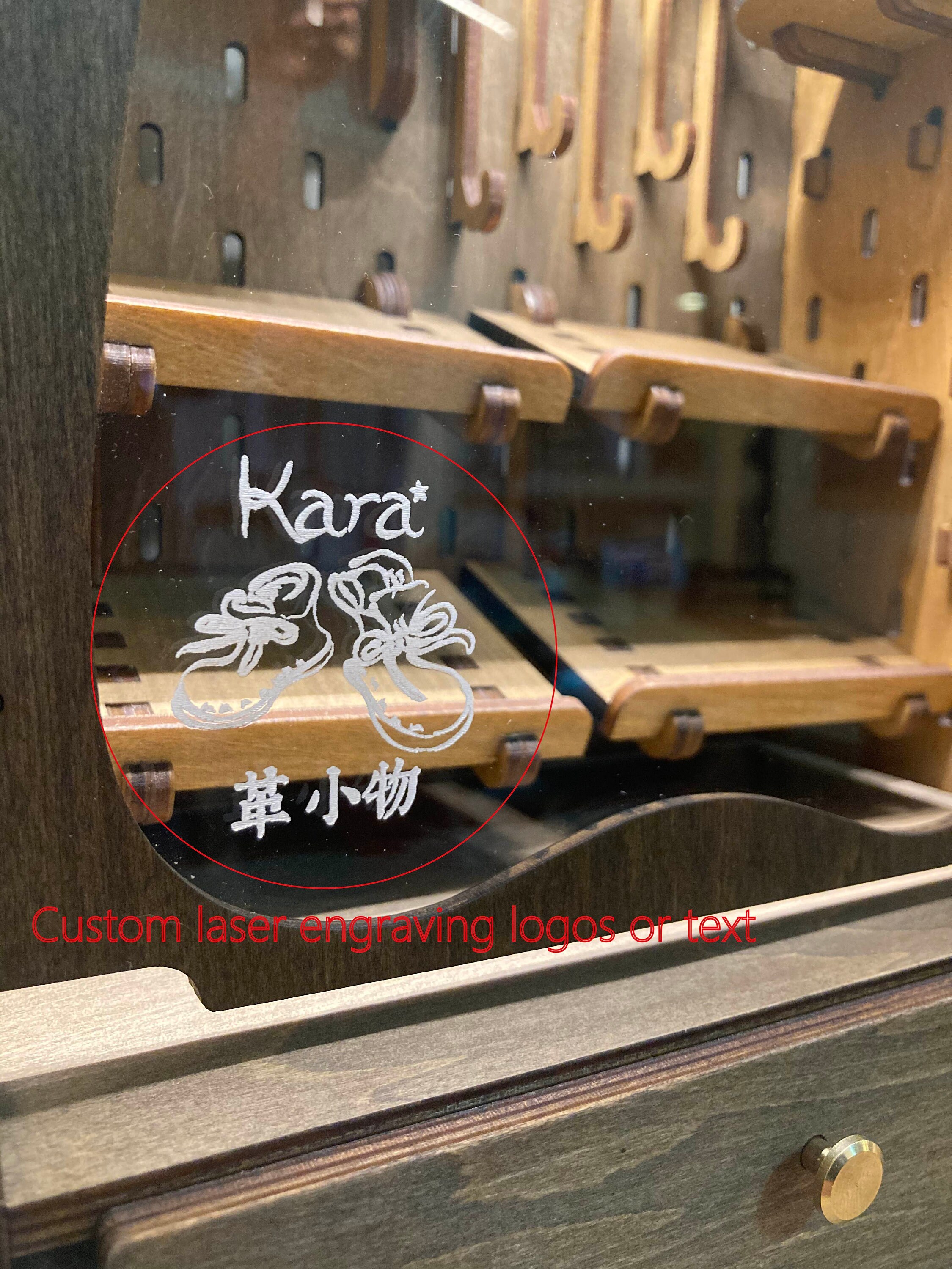 Wooden Window Display Cabinet four - Etsy