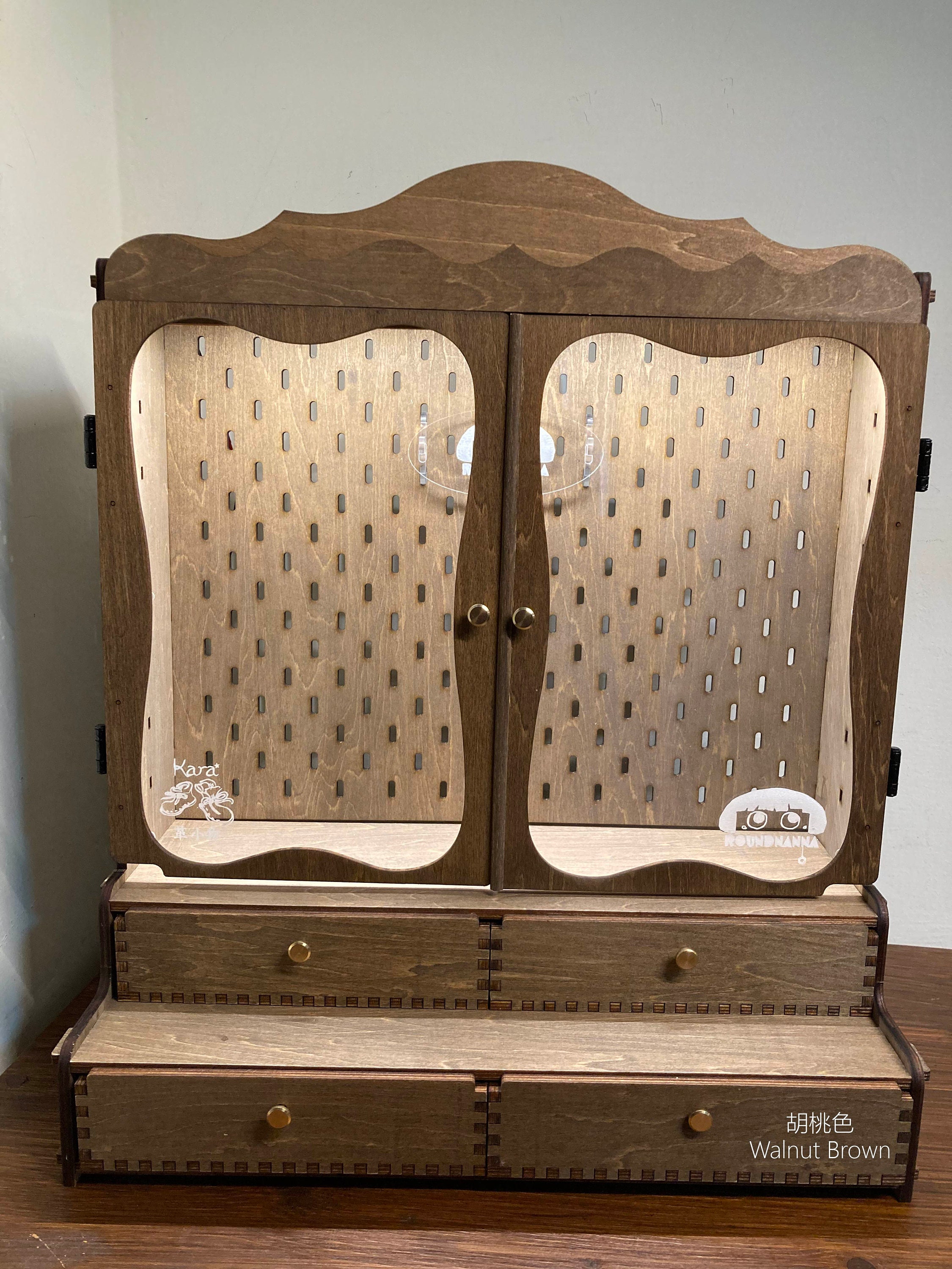 Wooden Window Display Cabinet four - Etsy