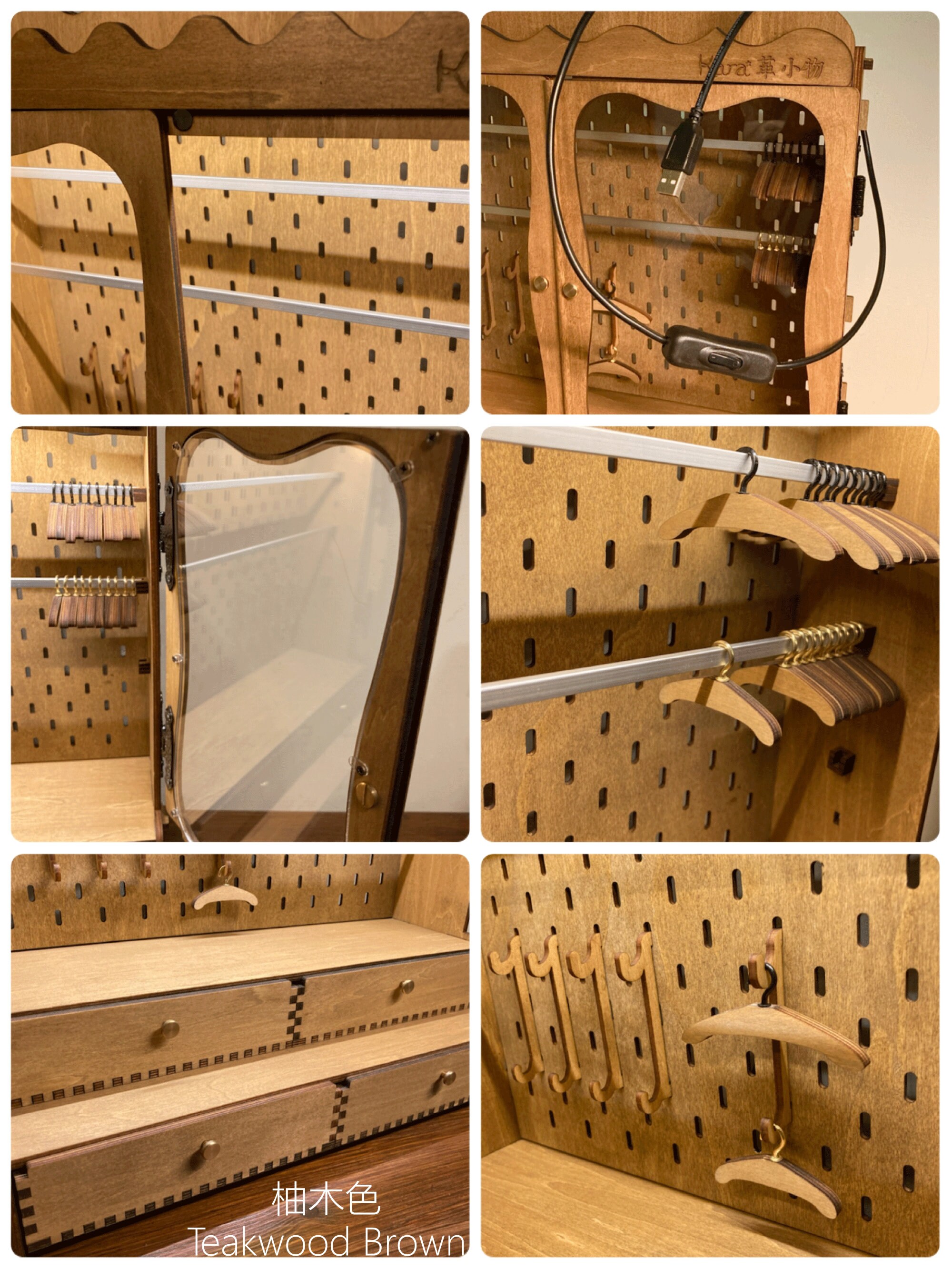 Wooden Window Display Cabinet four - Etsy