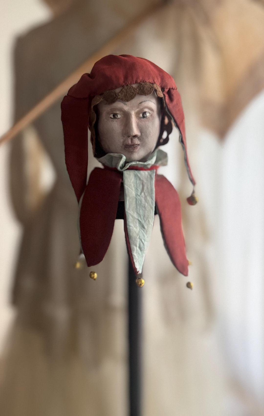 Soo Cute Pierrot Has Stand,quirk, Brocante, for French Decoration ...