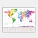 Physical World Map, Detailed Physical Map of the World, Geography ...