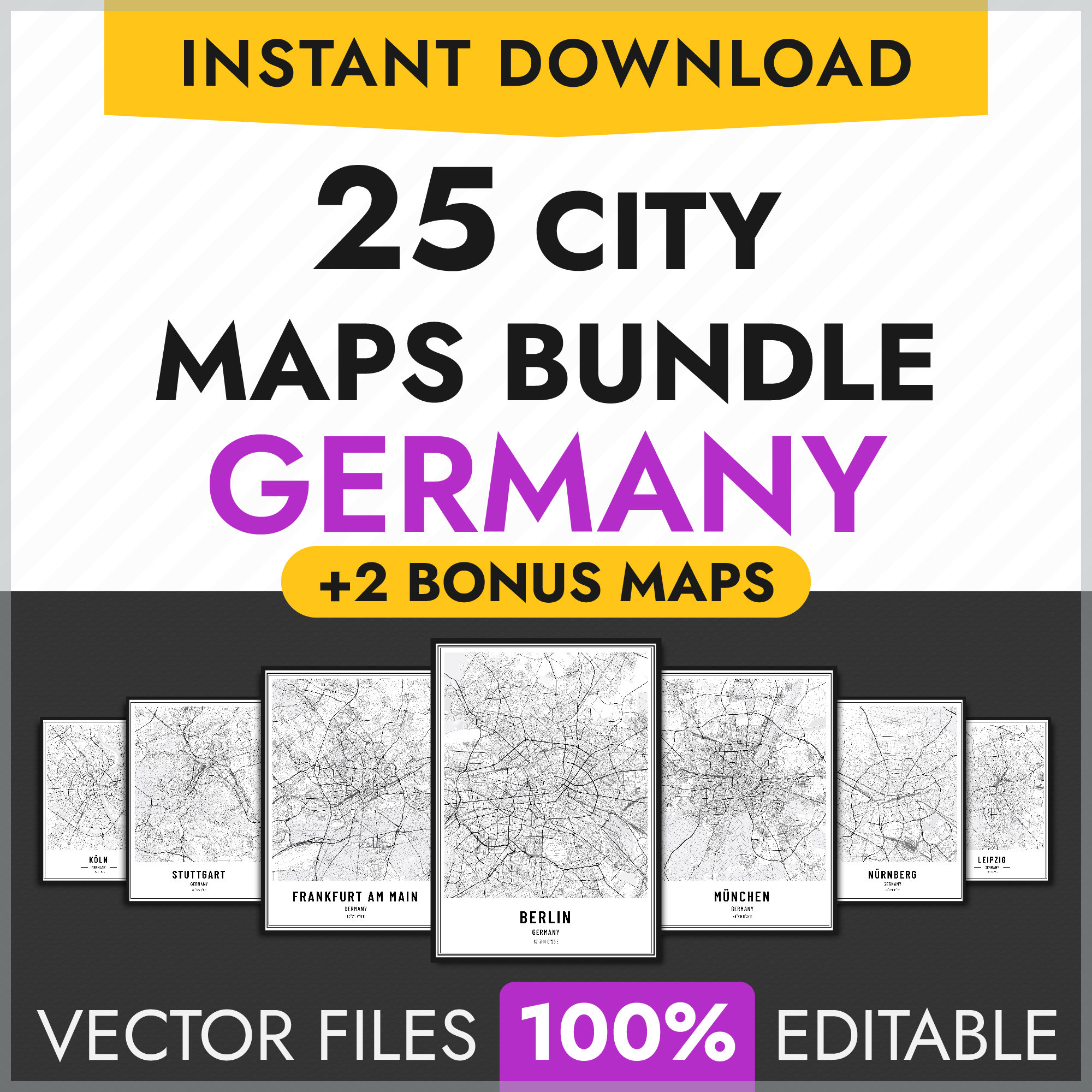 Map Of Germany With Cities Free Printable Maps Map Of Germany Vector