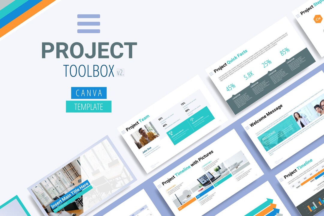 Project Toolbox Canva Template: Planning Slidedeck (digital Download ...