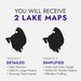 Lake Okeechobee Florida SVG Map Shape Silhouette, Vector Lake Map Laser ...