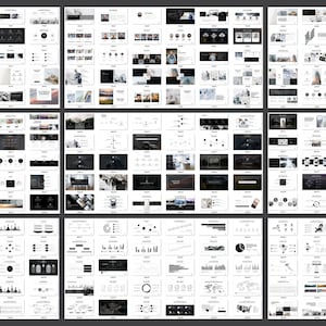 Powerpoint Presentation Template Bundle, 800 PPT Slides Perfect for Pitch Deck, Marketing ...