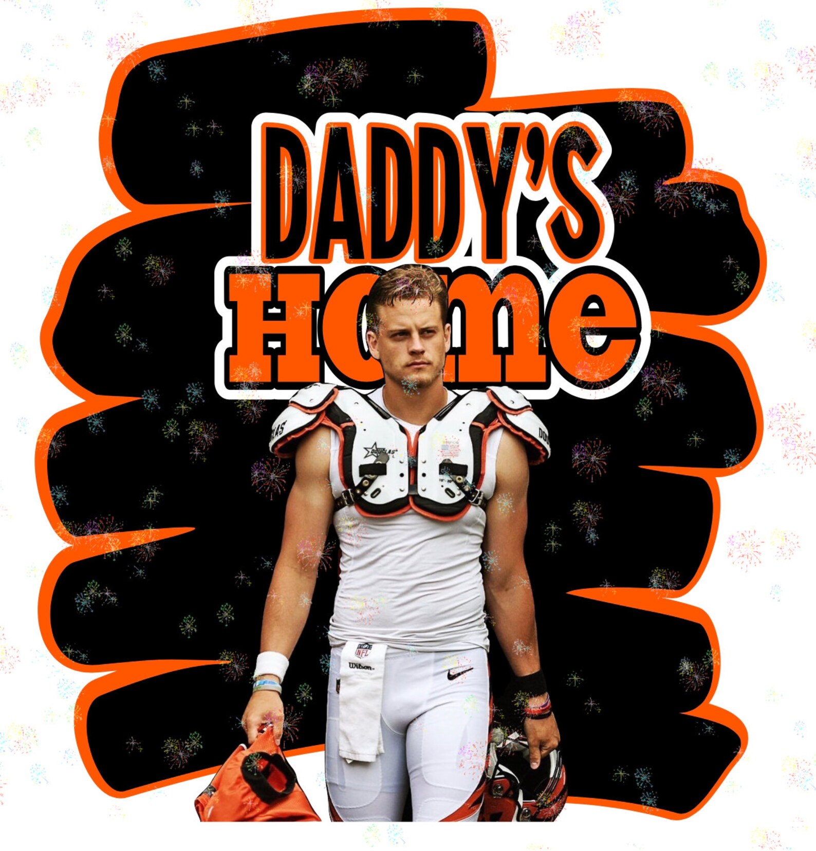 Daddy's Home- Joe- Burrow- DIGITAL FILE- Digital Download - Etsy