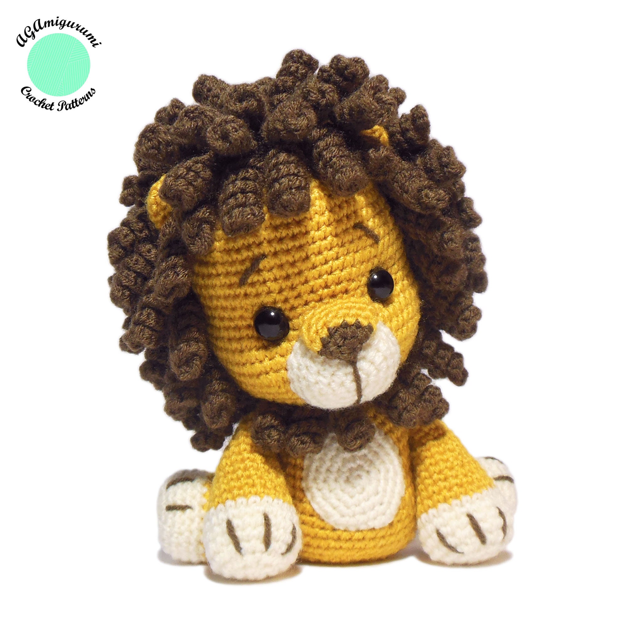 Free Crochet Pattern Lion Toy
