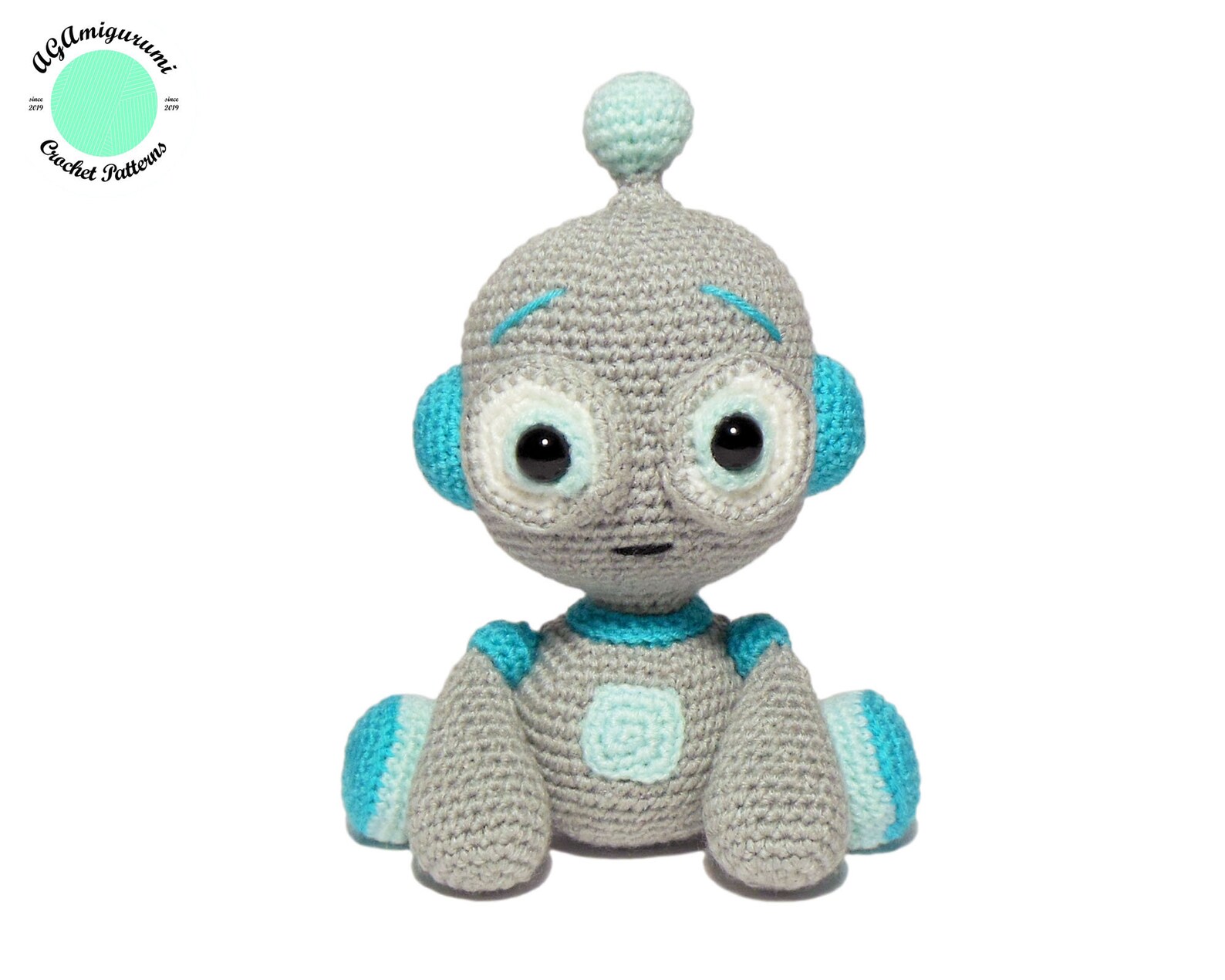 Crochet Robot PATTERN Amigurumi Pattern PDF | Etsy