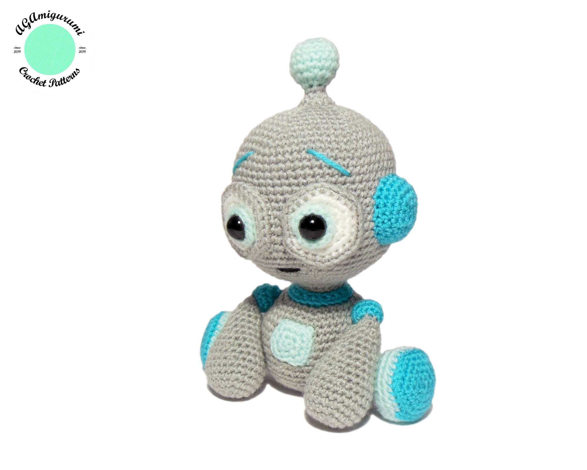 Crochet Robot PATTERN Amigurumi Pattern PDF Crochet Toy DIY - Etsy