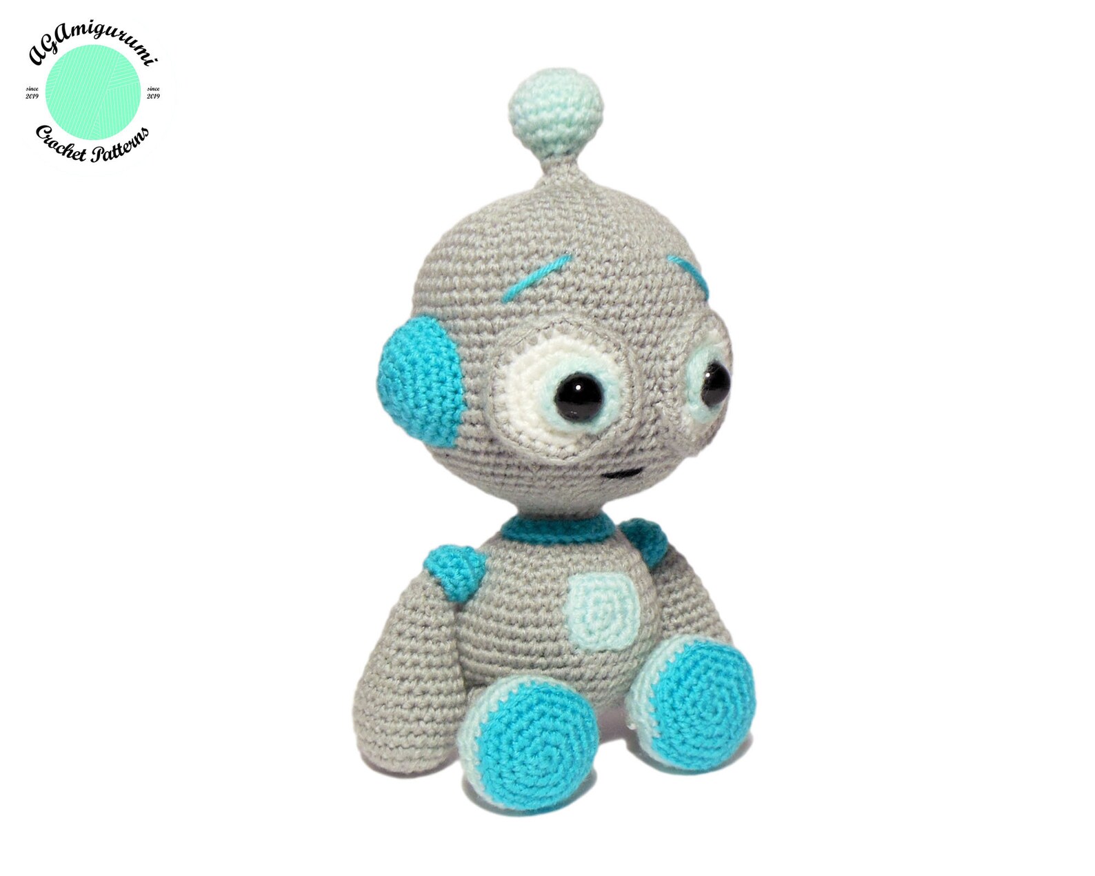 Crochet Robot PATTERN Amigurumi Pattern PDF | Etsy
