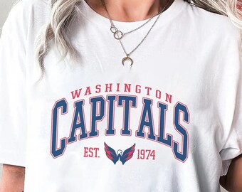 Washington Capitals Shirt - Etsy